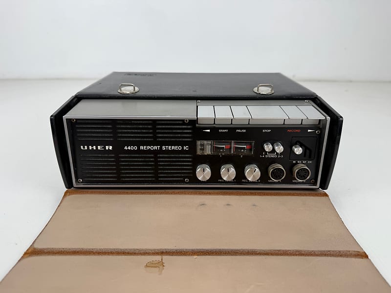 Uher 4400 Report Stereo IC With Original Case - Serviced | Reverb