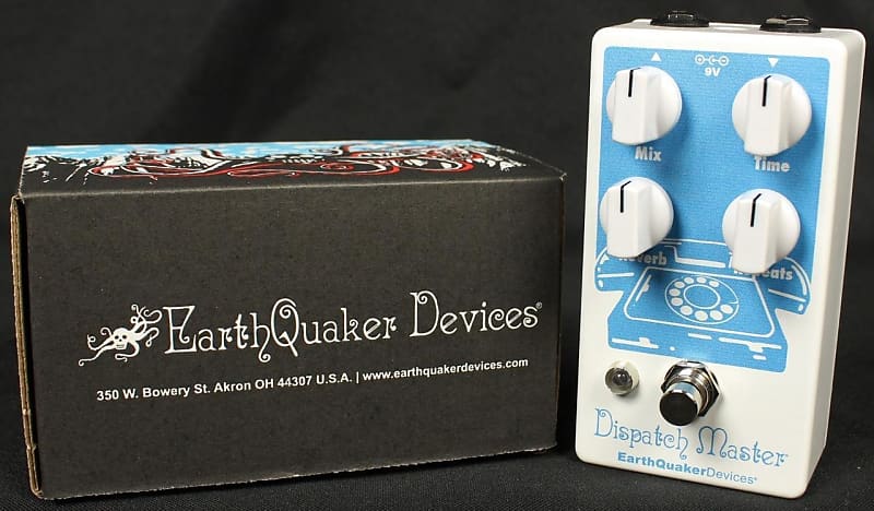 EarthQuaker Devices Dispatch Master v3 Delay Reverb Guitar | Reverb