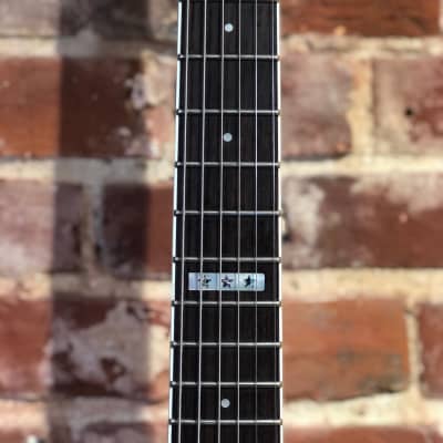 ESP Custom Viper Baritone - Silver Heavy Flake Sparkle | Reverb
