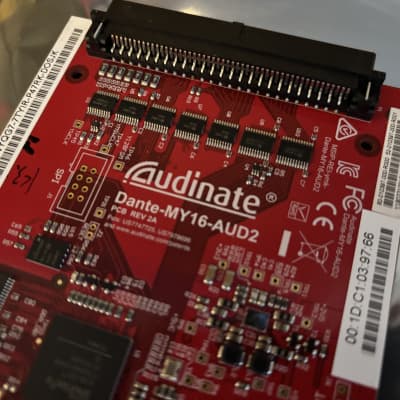Audinate Dante-MY16-AUD2 Card for Yamaha CL 1 3 5 rivage | Reverb UK
