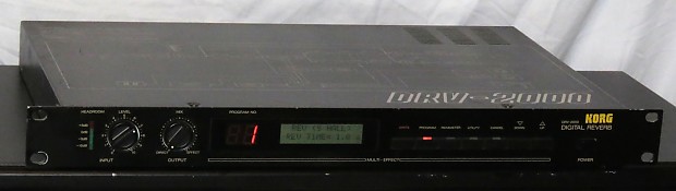 Korg DRV-2000 Digital Reverb / Effects Processor w/Orig Man | Reverb
