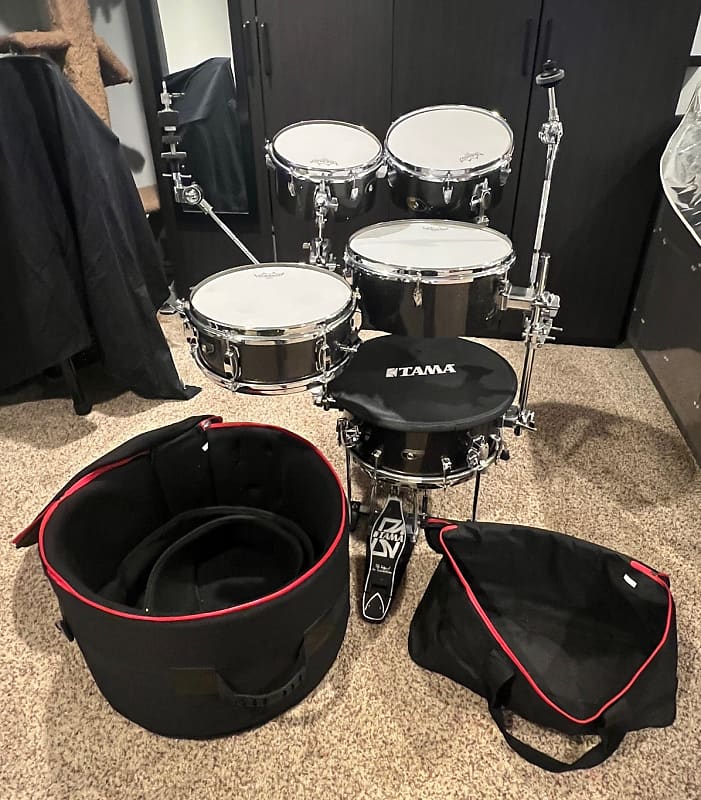 Tama Cocktail Jam Portable 4pc Birch Drum Kit + BONUS TOM | Reverb