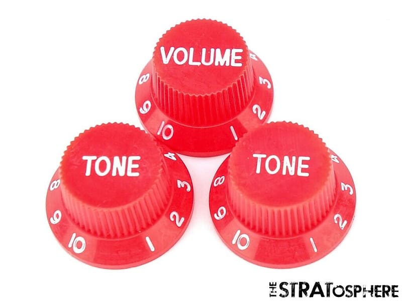 *NEW CONTROL KNOBS for Fender Standard Stratocaster Strat | Reverb
