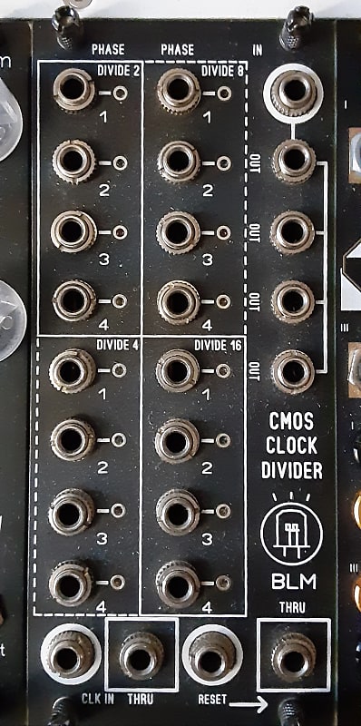 Used By JUNKIE XL - Blue Lantern CMOS Clock Divider 2018 | Reverb