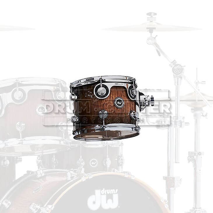 DW DWe Electronic/Acoustic Tom 8x7 Curly Maple Burst | Reverb