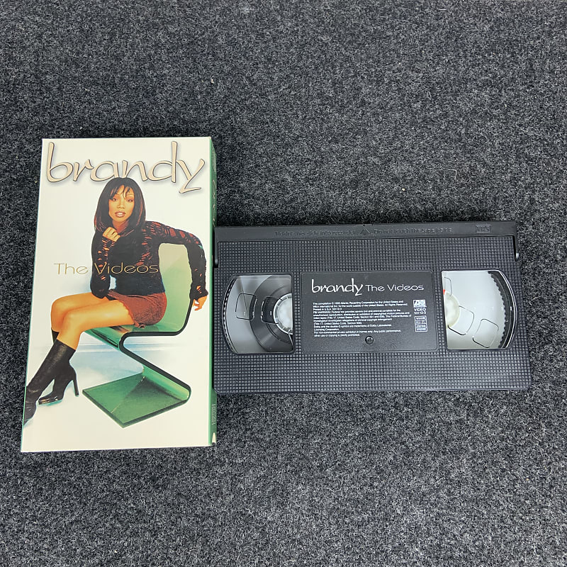 Brandy The Videos VHS Tape R&B Jams | Reverb