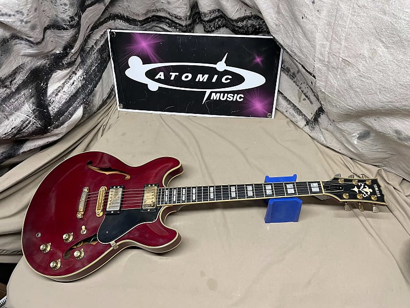 Yamaha SA2000 SA 2000 Semi-Hollowbody Guitar with Case MIJ | Reverb