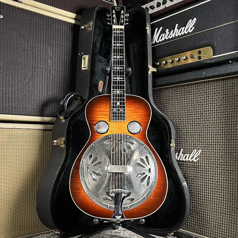 2000 Dobro Model 27 Deluxe Square Neck Acoustic Resonator | Reverb