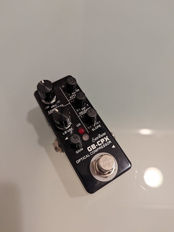 San June GB-CPX Optical Compressor 2020s - Black Gloss | Reverb