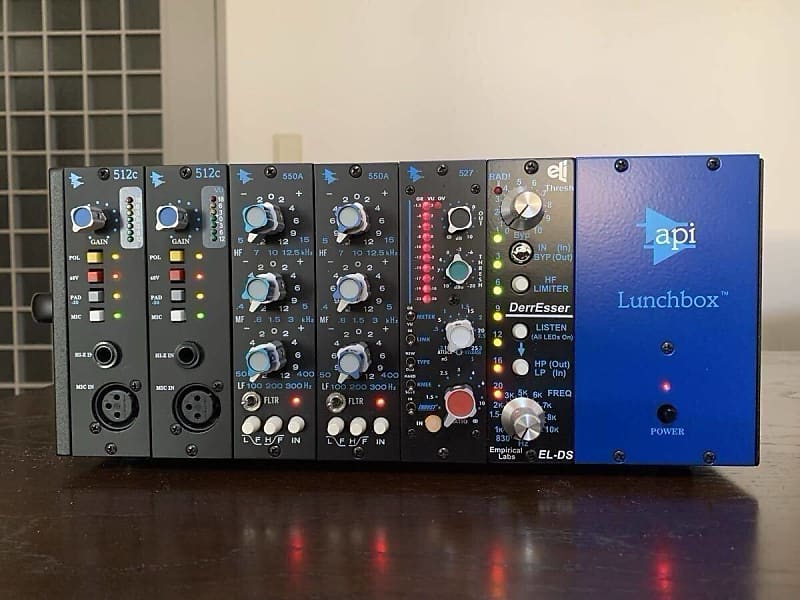 API API 500 Series (2) API-512C (2) API-550A (1) API-527 | Reverb