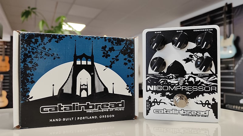 Nicompressor Silver On Black | Reverb Australia