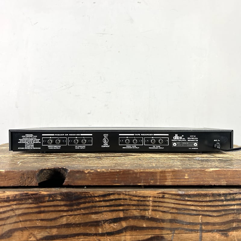 dbx 3BX Series II 3-Band Dynamic Range Expander - Black | Reverb