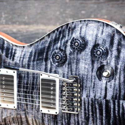 PRS DGT (David Grissom Trem) Signature Moon Inlays Charcoal | Reverb