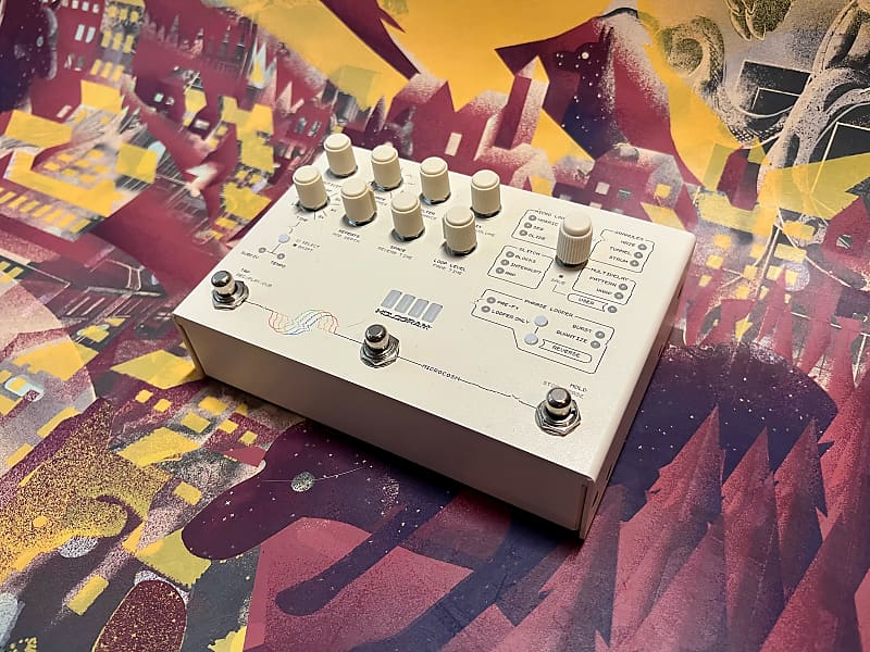 Hologram Electronics Microcosm - Glitch White Limited Edition | Reverb