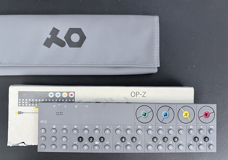 Teenage Engineering OP-Z w/rumble module and case | Reverb