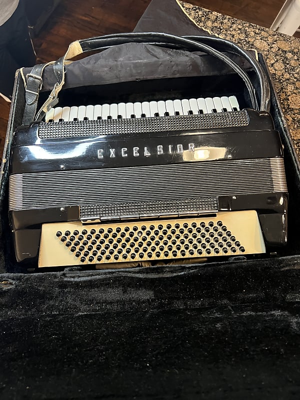 Excelsior AC Continental 1950’s Black | Reverb