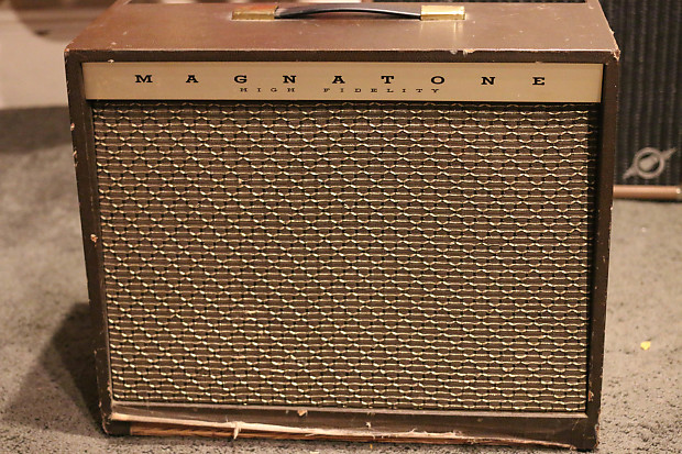 Magnatone Custom 413 1962 brow | Reverb