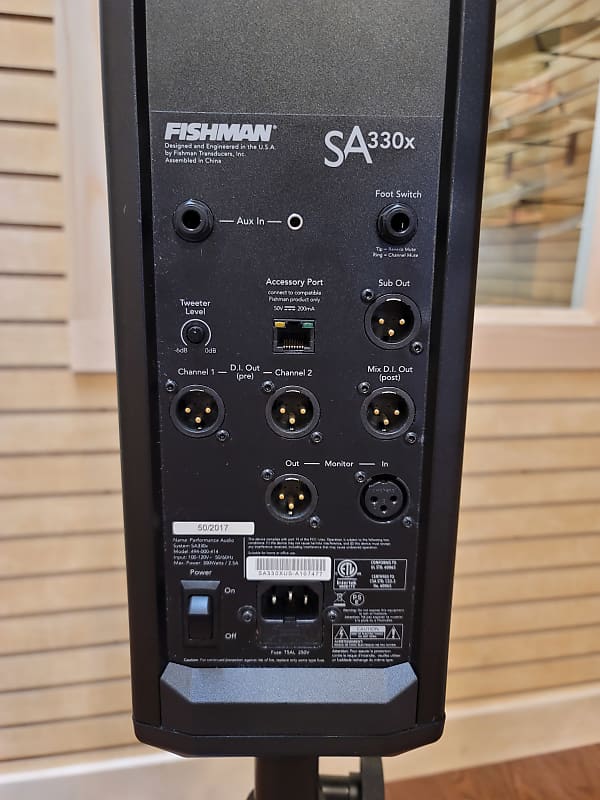 Fishman SA330X PA with Subwoofer, Mixer | Reverb Fishman SA330X PA with Subwoofer, Mixer | Reverb