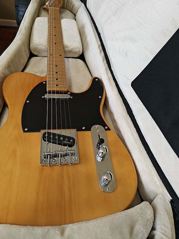 Harley Benton TE-52 Vintage Series 2020s - Natural | Reverb