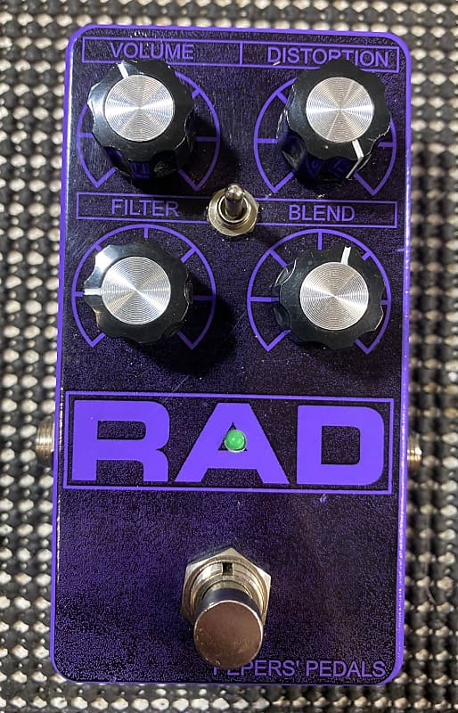 Peper's Pedals RAD - Sweet Boutique Distortion | Reverb