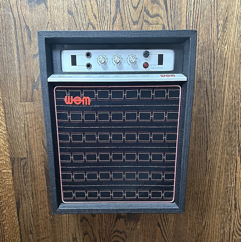 1972 WEM Westminster 15-Watt 1x12” Guitar Combo Amp CLEAN | Reverb
