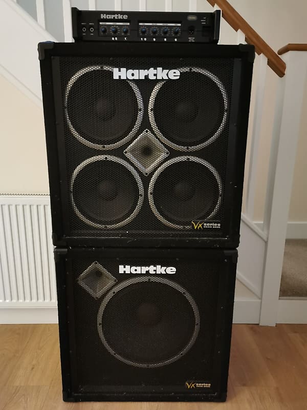 Hartke HA3000 bass guitar head and cabs rig | Reverb UK