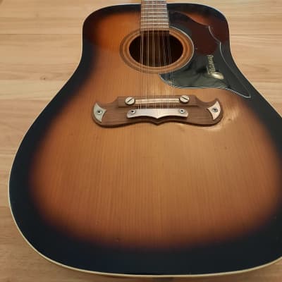 Framus 12 string Acoustic guitar 1960s Sunburst | Reverb