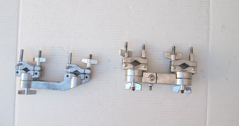 TAMA + GENERIC MULTICLAMPS DRUM CYMBAL TOM HOLDER 2 CLAMPS | Reverb