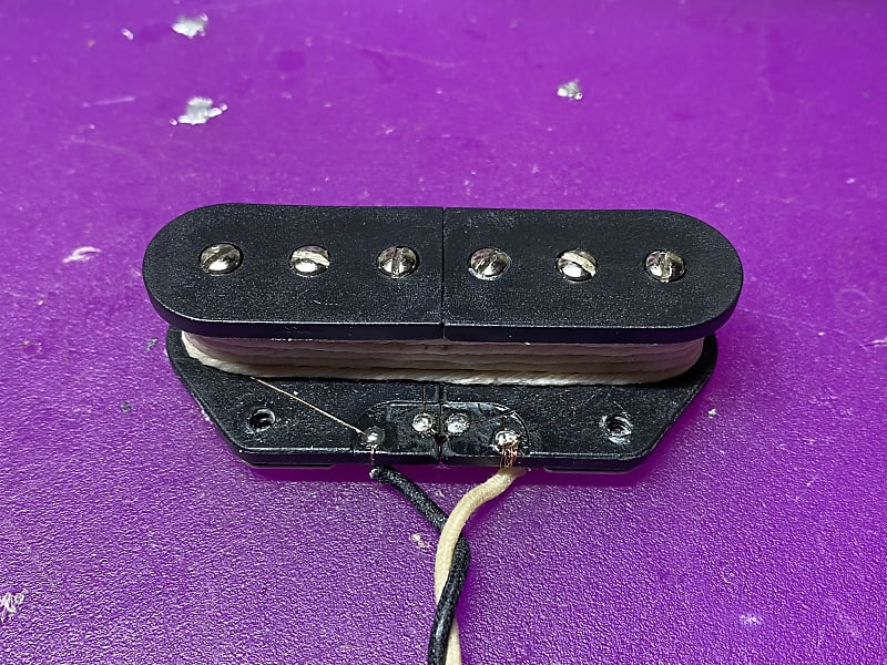 Lindy Fralin Split Steel Pole Tele Bridge Pickup | Reverb