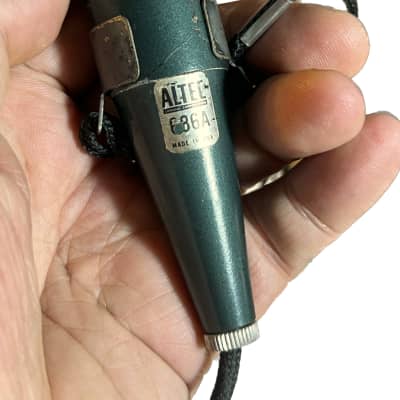 RARE 1960's Altec 686A Lavalier Dynamic Microphone w/lanyard, | Reverb