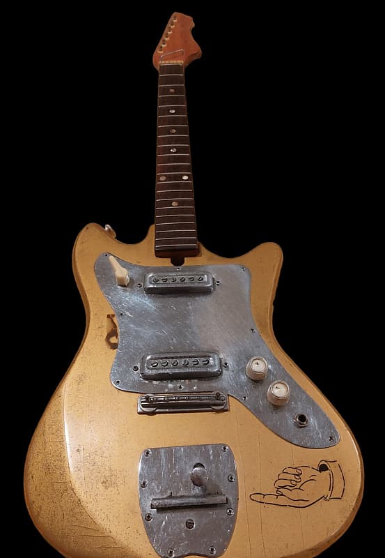 Winston Model 449 Vintage 60's - Gold Sparkle | Reverb