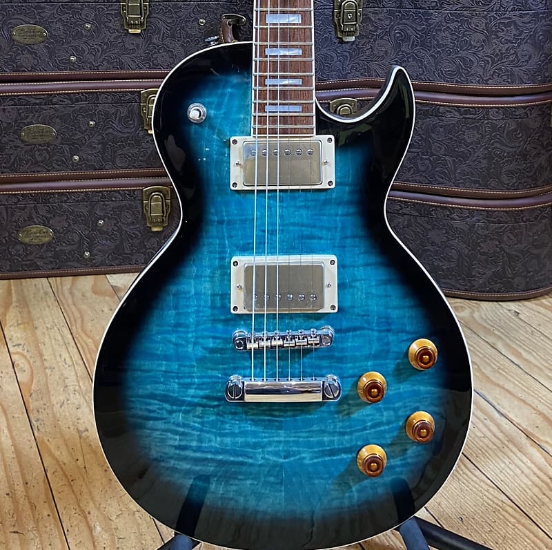Cort Classic Rock transparent blue | Reverb