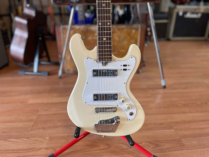 Kawai Telestar 2 pickup electric guitar 1960's white soft | Reverb