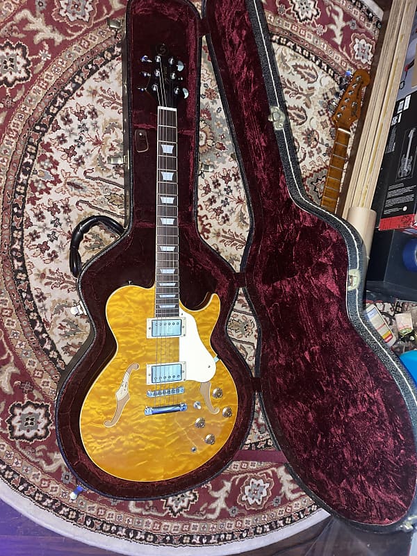 Greg Bennett Design Samick Royale RI-3 2005 Orange | Reverb