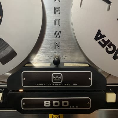 Crown 800 Series SX-824 Reel-to-Reel Player/Recorder ORIGINAL | Reverb