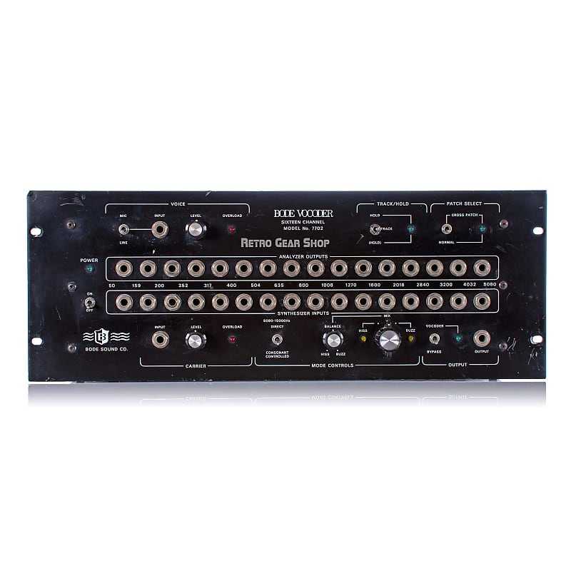 Bode Vocoder Rare Vintage Model 7702 Moog Analog Synth | Reverb
