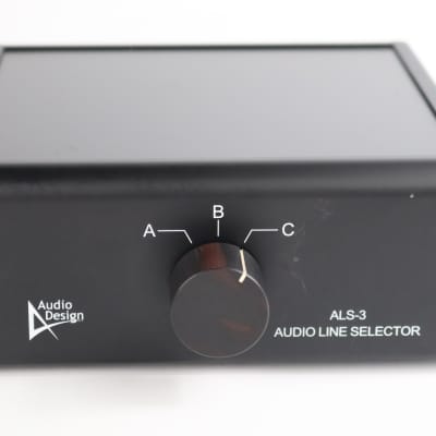 Audio Design ALS-3 Audio Line Selector In Excellent | Reverb Canada
