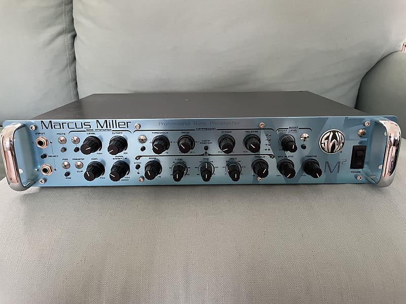 SWR Marcus Miller Professional Bass Preamp 2012 - Aqua Blue / | Reverb