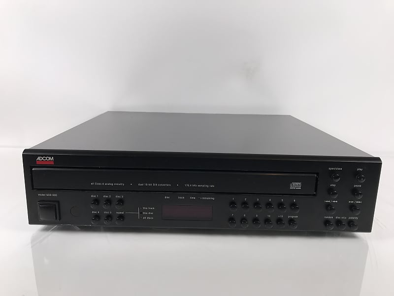 Adcom GCD-600 Five Disc Carousel CD Player | Reverb