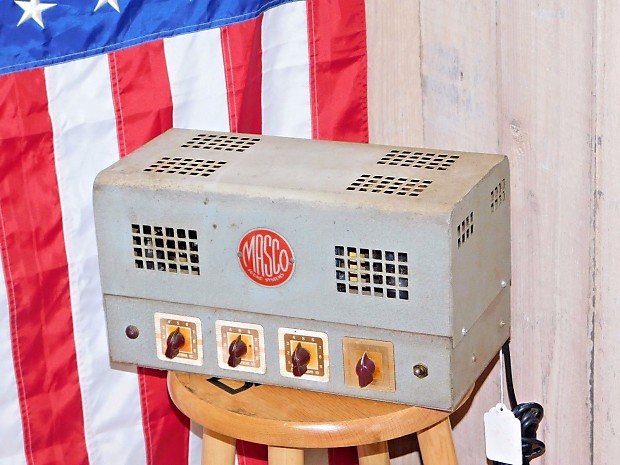 Masco MA-25 PA / Phonograph Amp Converted to Guitar Amp | Reverb