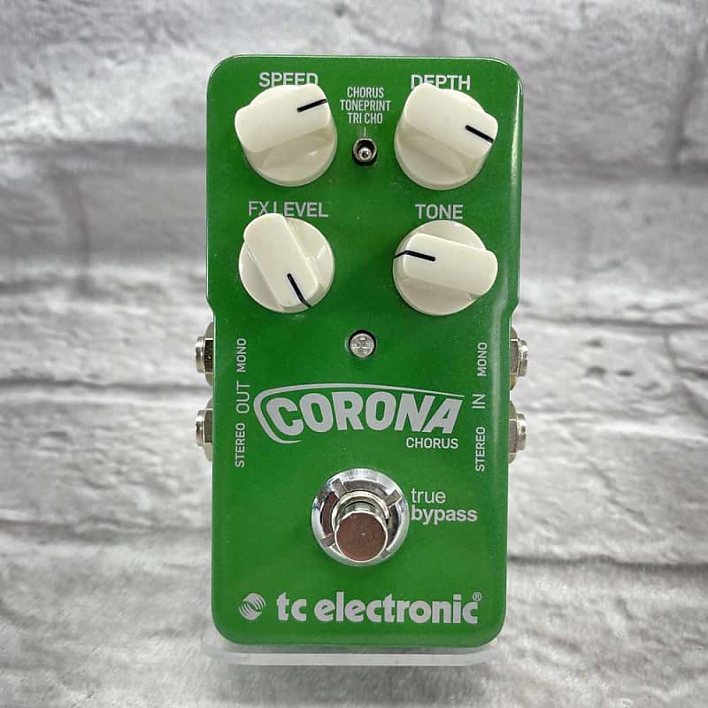 Used: TC Electronic Corona Chorus Pedal | Reverb