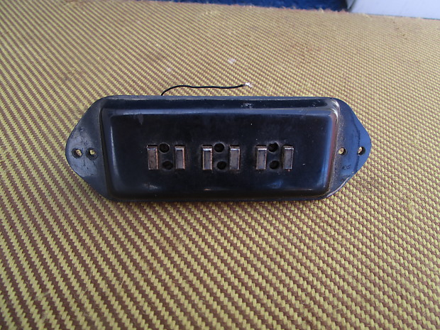 Gibson Epiphone P-90 Dog Ear pickup Staple Alnico 5 Vintage | Reverb