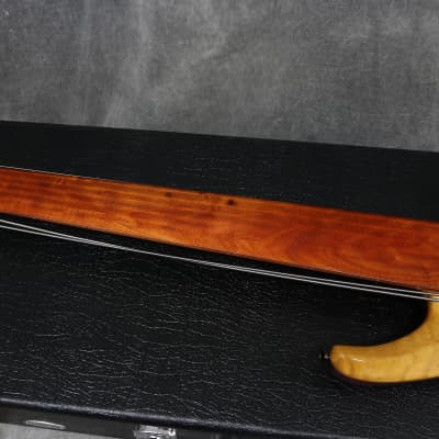 2005 Roscoe SKB Custom 3006 Fretless - Natural - Exhibition | Reverb