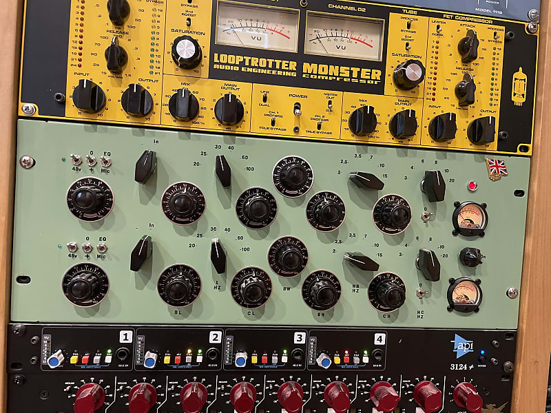 Analogue Addicts Stereo tube preamp with pultec equalizer | Reverb