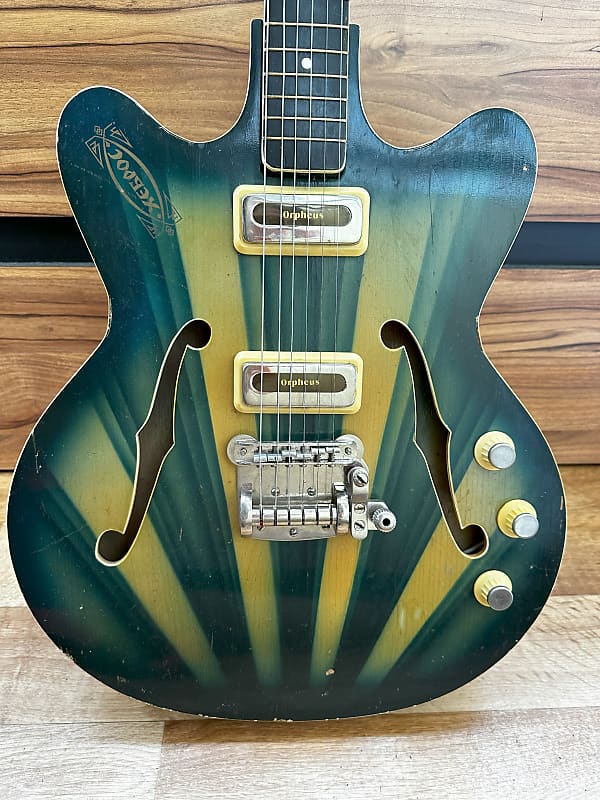 Orfeus Orpheus Hebros Electric Guitar Vintage 1970 | Reverb Australia