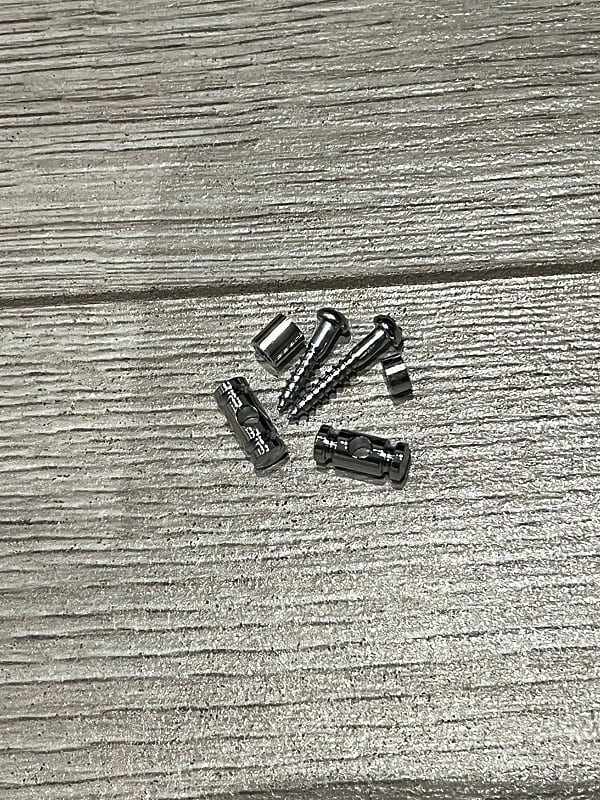 Gotoh guitar string tree/retainer chrome 2 pieces set | Reverb Canada