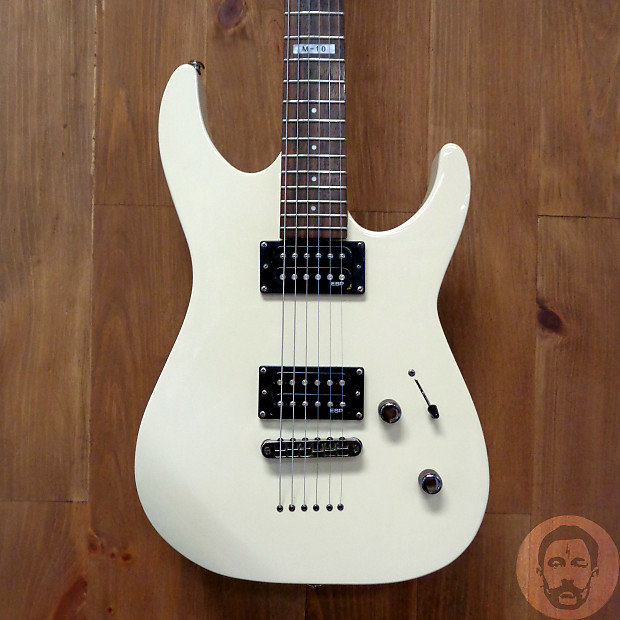 ESP LTD M-10 Snow White Electric Guitar - Free Shipping! | Reverb