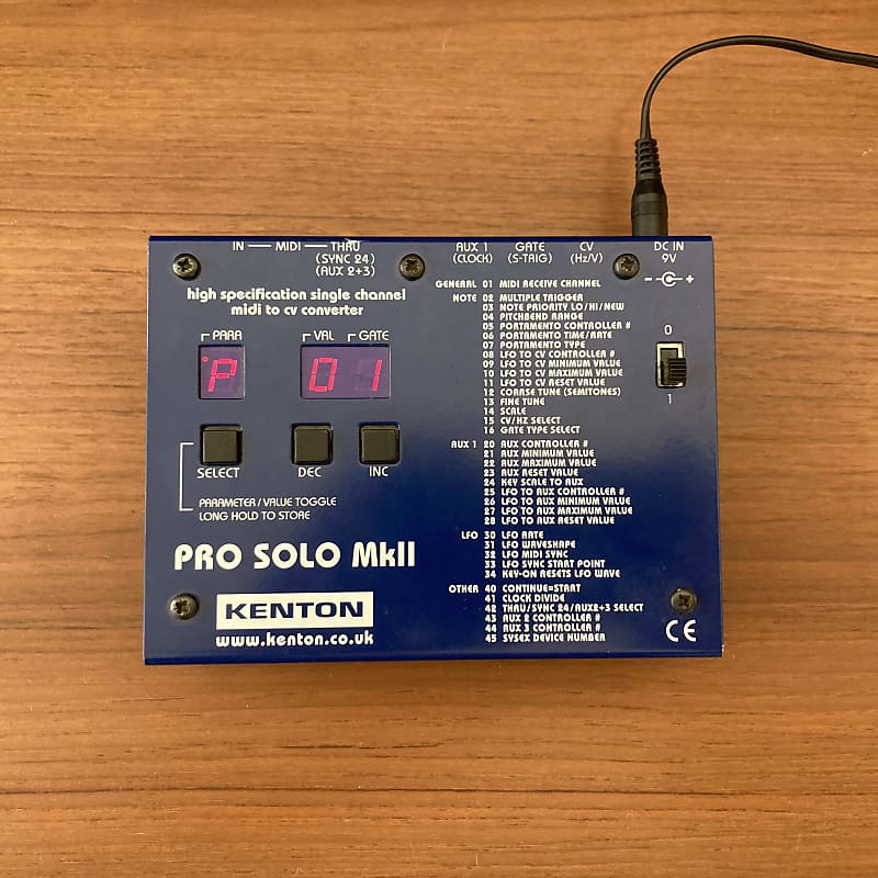 Kenton Pro Solo Mk2 with Upgraded Firmware | Reverb