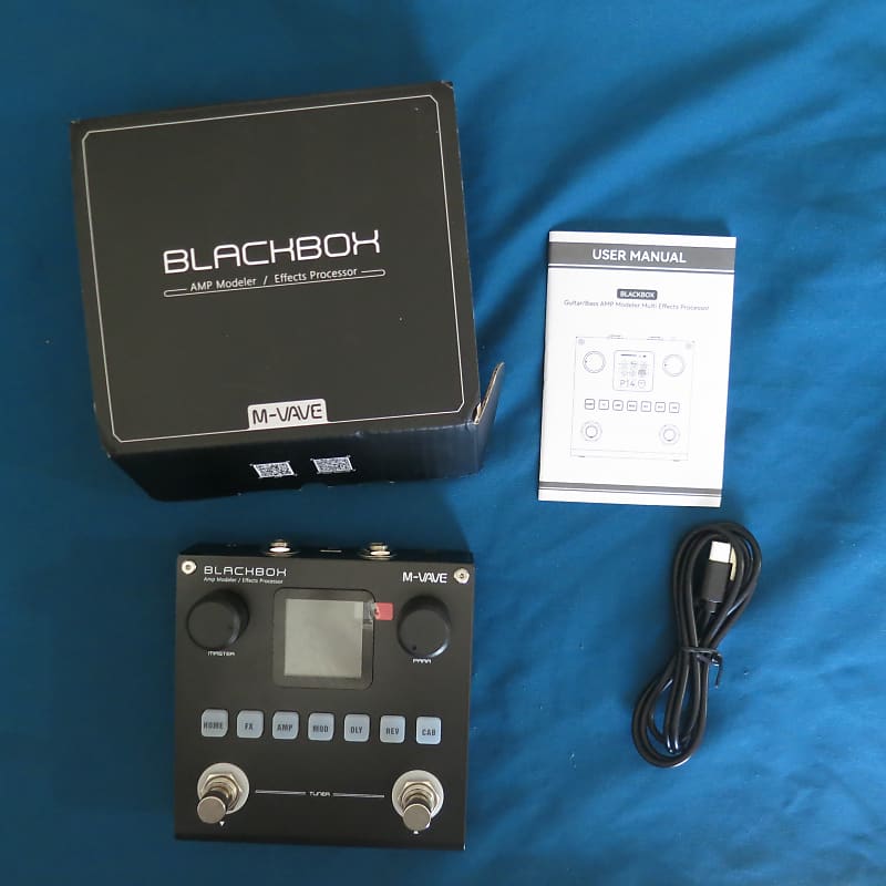 M-VAVE Black Box Pedal Portable Multi-Effects Guitar/Bass | Reverb