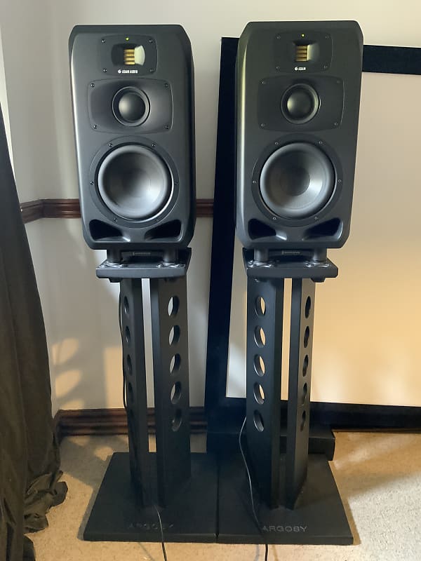 ADAM Audio S3V (pair) with Argosy stands | Reverb UK